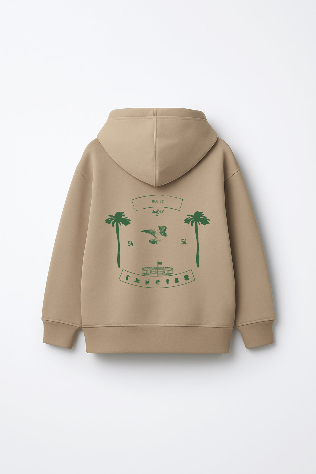 MINI Dec 2/1971 Beige Hoodie - 2025 EDITION. – Terribly Real